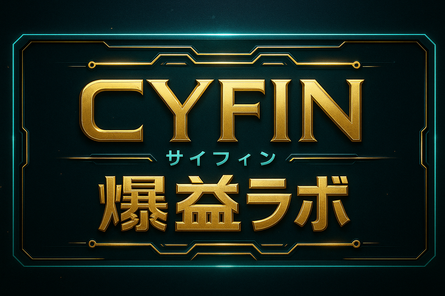 CYFIN爆益ラボ｜AI×人間の短期トレード研究所【日本株デイトレ・スイングの再現性追求】 | CYFIN 爆益ラボ